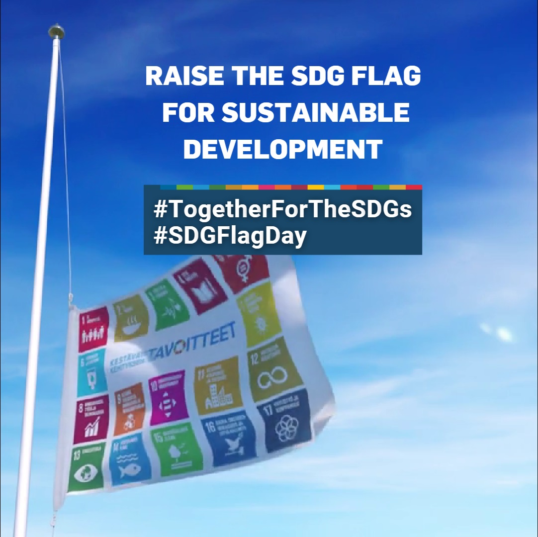 SDG Flag Day - Global Compact Network Finland