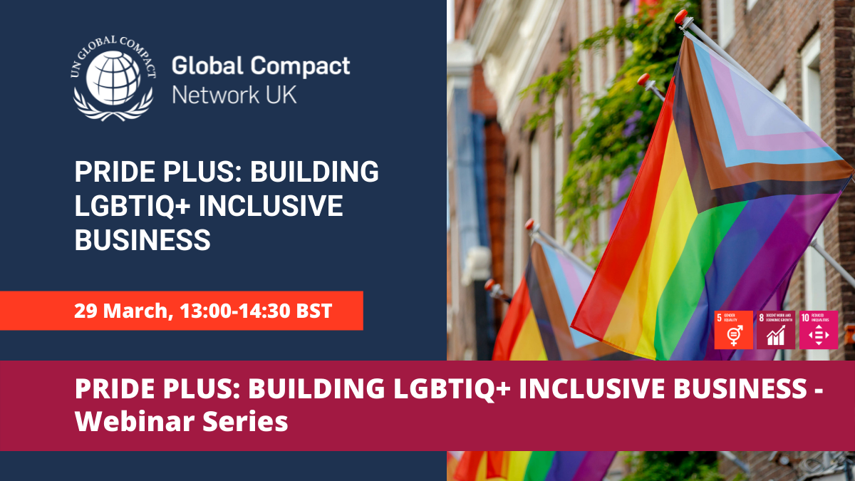 Pride Plus: Building LGBTIQ+ Inclusive Business - Global Compact ...