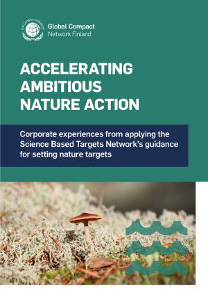 Accelerating Ambitious Nature Action - Global Compact Network Finland